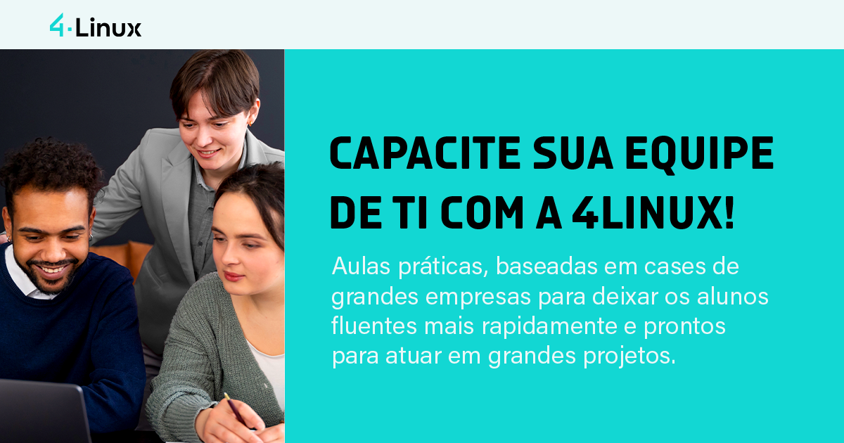 Treinamentos In-company - Pacote Curso Corporativo - 4Linux